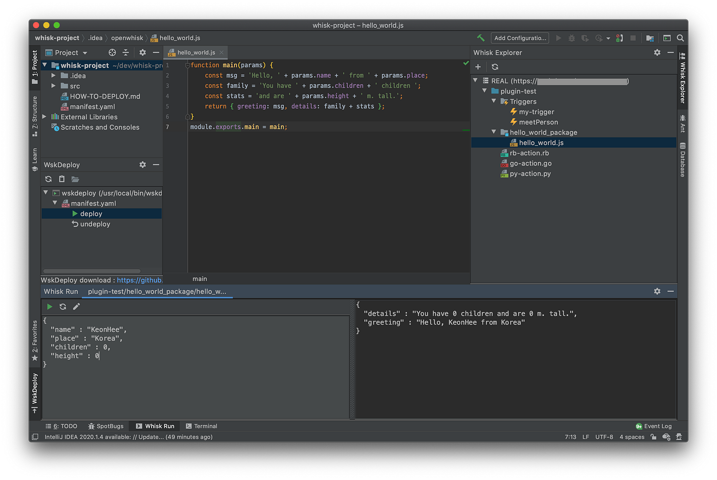 Introducing Jetbrain IDE plugins for Apache OpenWhisk | by KeonHee | Apache OpenWhisk | Medium