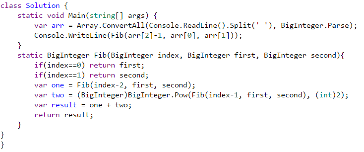 The Modified Fibonacci Sequence Problem | by Shray | Medium