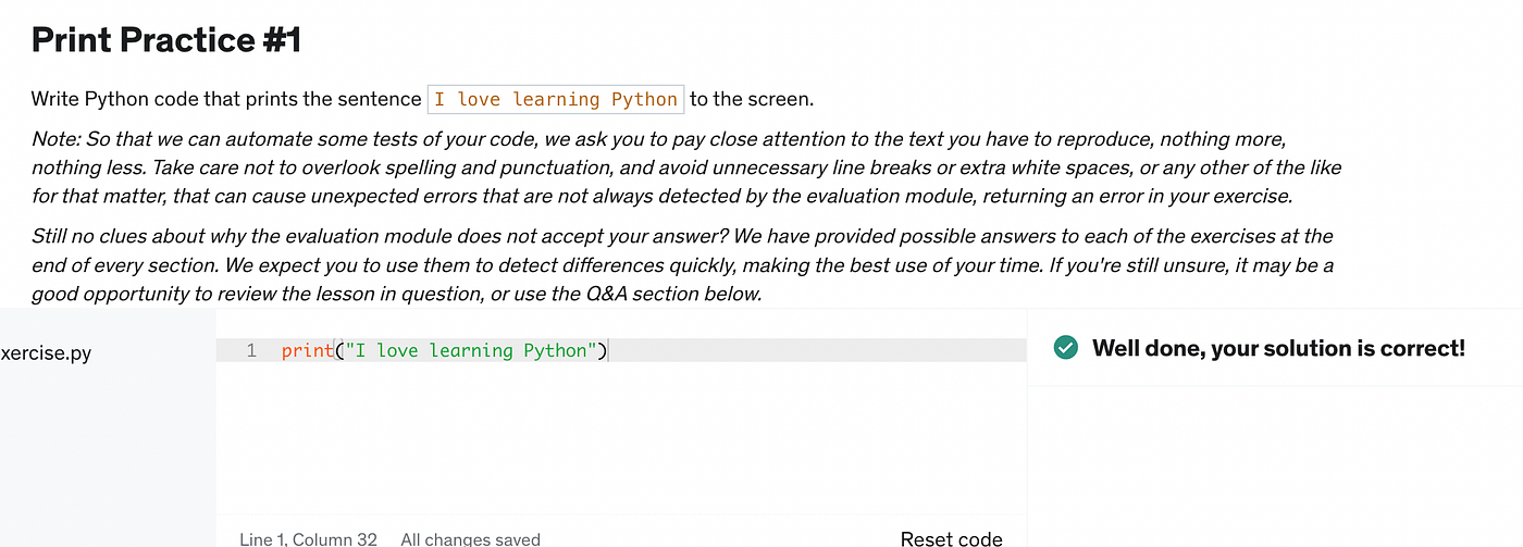 Learning Python on Udemy. After completing my UI/UX design course… | by Ravjot Kaur | Jun, 2022 ...