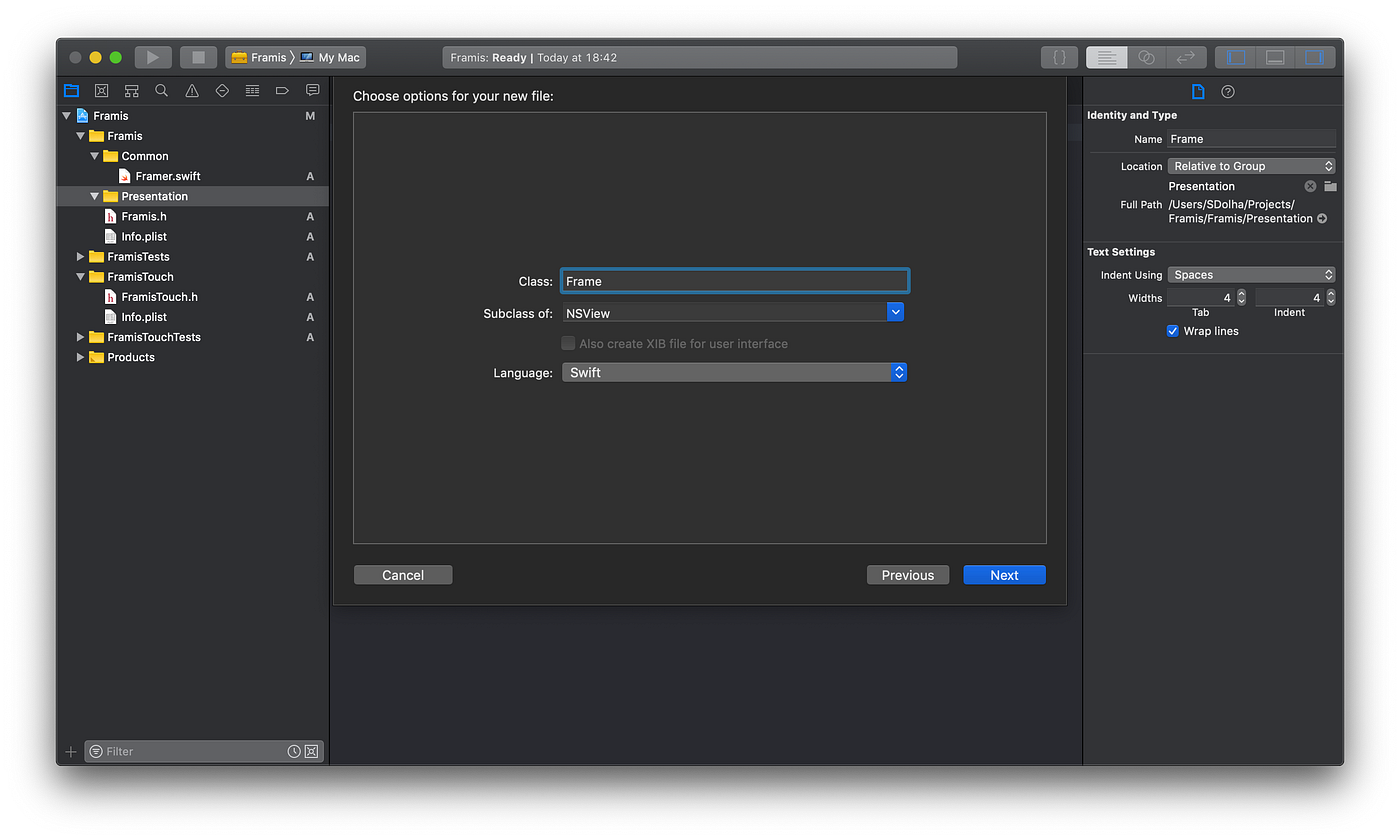 Setting Up An Xcode Project To Develop Cocoa And Cocoa Touch Frameworks Sharing Common Code