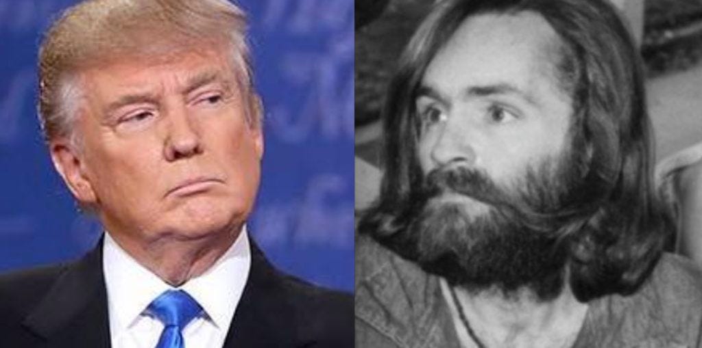 The Common Link between Donald Trump and Charles Manson | by Devlin ...