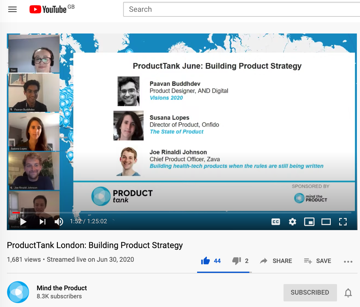 3 Lessons From Curating a Webinar on Product Strategy | by Andrew Quan ...