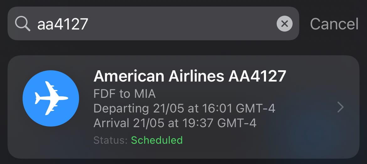 Apple’s (Hidden) Flight Tracker App | by Nikhil Vemu | Mac O’Clock | Medium