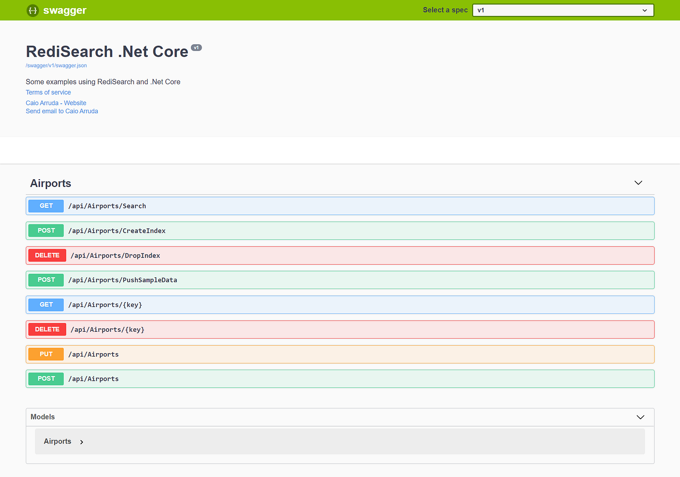 How to integrate RediSearch with .Net Core | by Caio Madeira de Arruda | The Startup | Medium