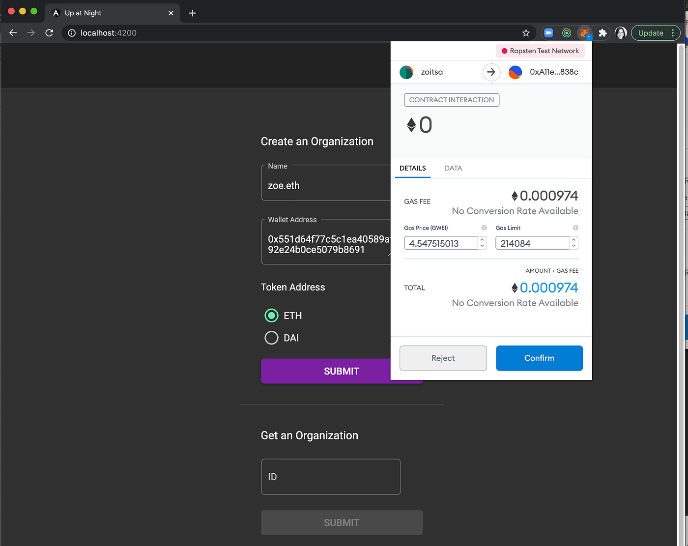 How to connect an Angular application to a smart contract using web3JS | by Zoe Koulouris ...
