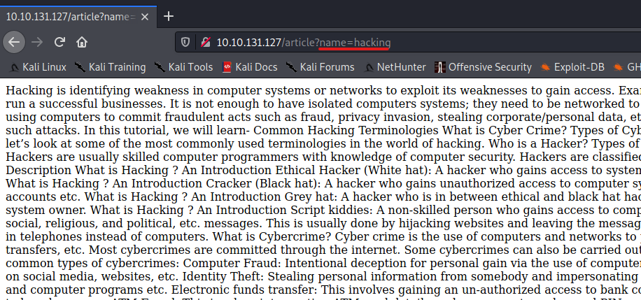 Inclusion — TryHackMe Walkthrough | by killerdaemon | Medium