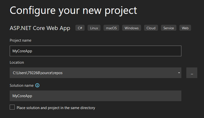 Blog Post 2 — Creating your first ASP.NET Web App | by Johnny Dinh ...