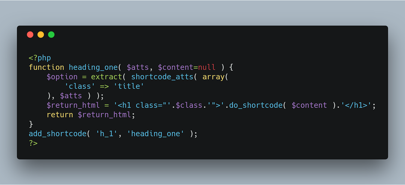 How to create a Shortcode in WordPress | by Md.Rabiul Islam Robi | Medium
