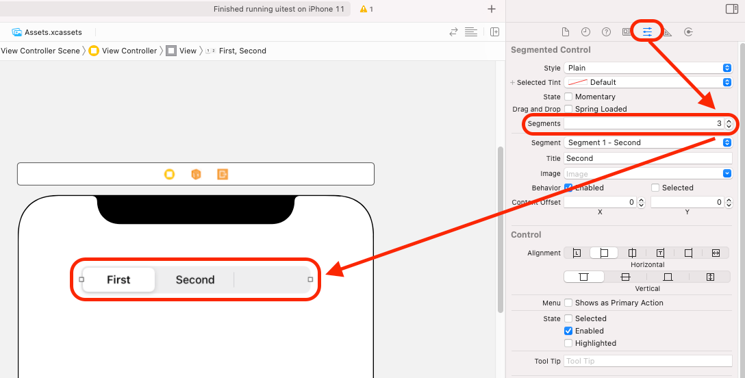 研究 UI 元件: Segmented Control. Segmented Control | by qedqed6 | 彼得潘的 Swift iOS App 開發教室 | Jul ...