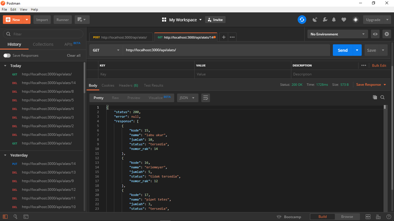 Membuat RestFul API Sederhana dengan Node.js | by David Simamora | Medium