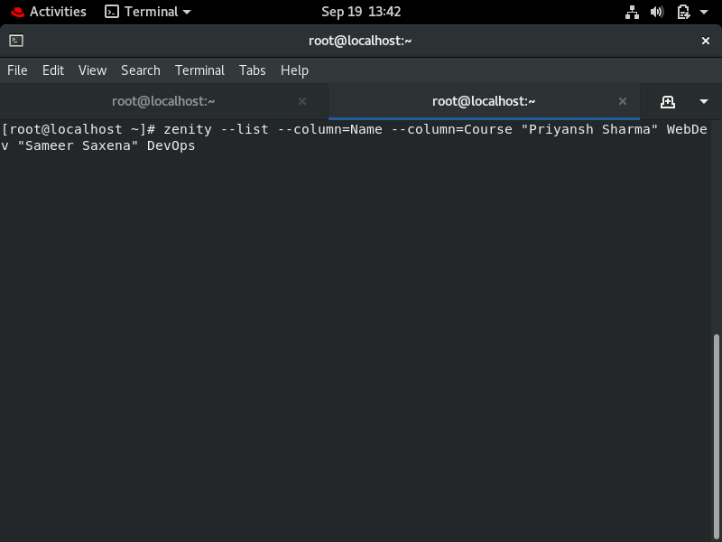 Exploring Zenity and espeak-ng in Linux | by Yash Verma | Sep, 2021 ...