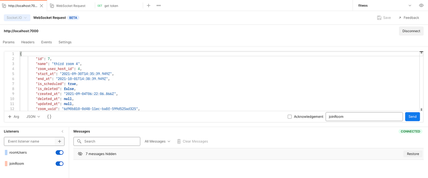 How To Test Your Socket Io Server Using Postman By Nisali Kularatne Medium