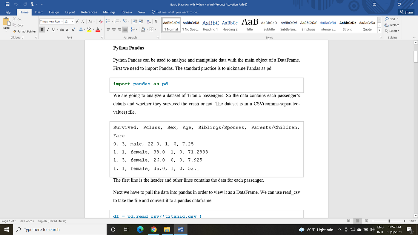 How to get started with Python. Machine Learning can be used to take ...