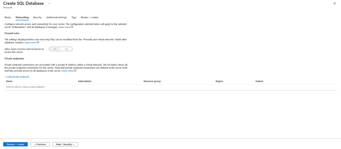 Create Azure Sql Server And Sql Database In Azure By Orionlab Apr 2021 Medium