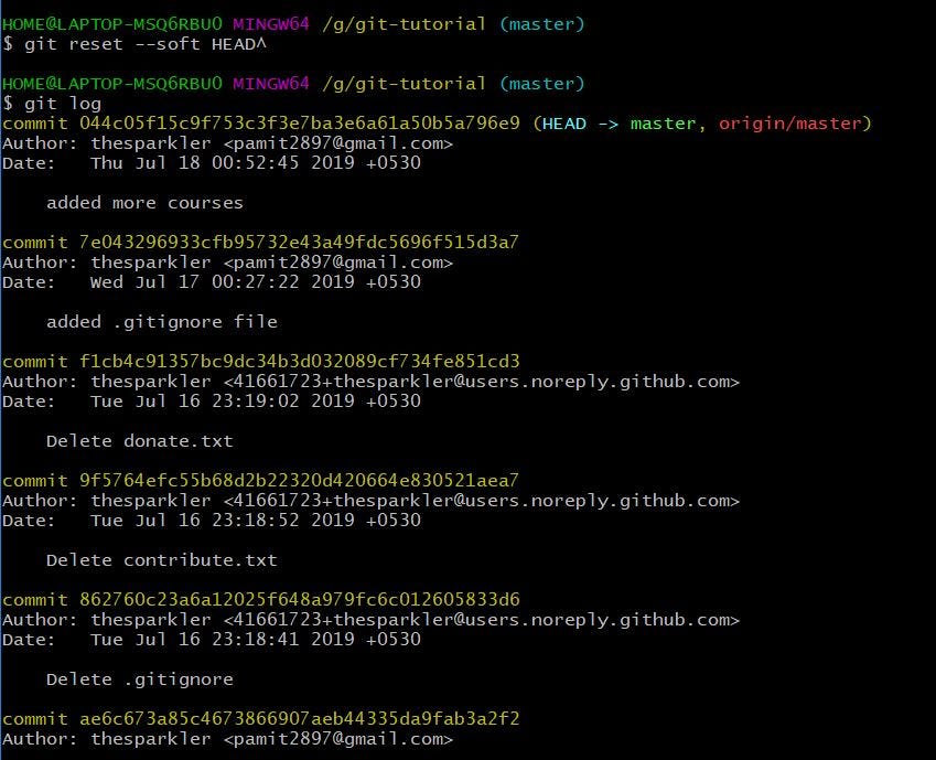 What is git commit, push, pull, log, aliases, fetch, config & clone ...