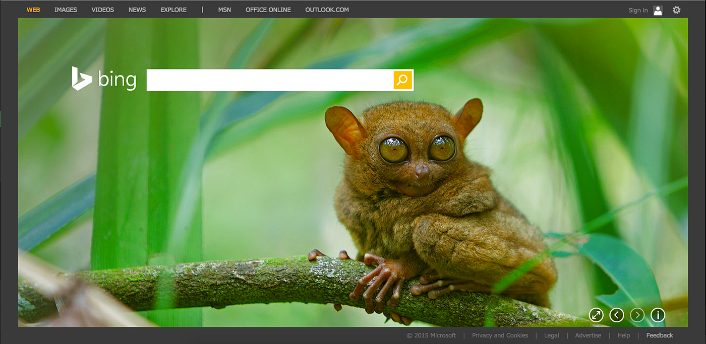 300 UI — #3: Bing redesign. You know… According to Similarweb… | by ...