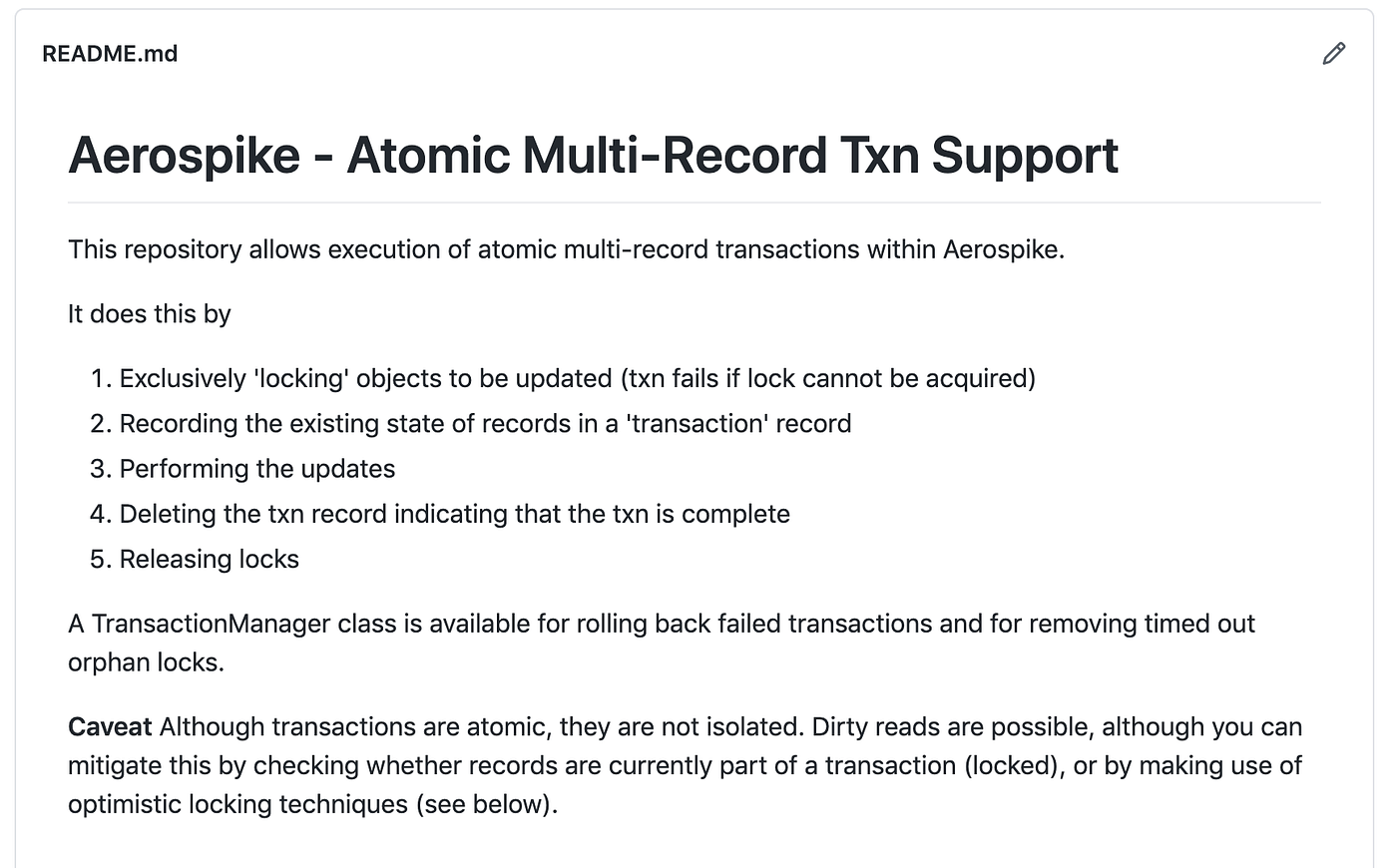 Multi Record Transactions for Aerospike | by Ken Tune | Aerospike ...