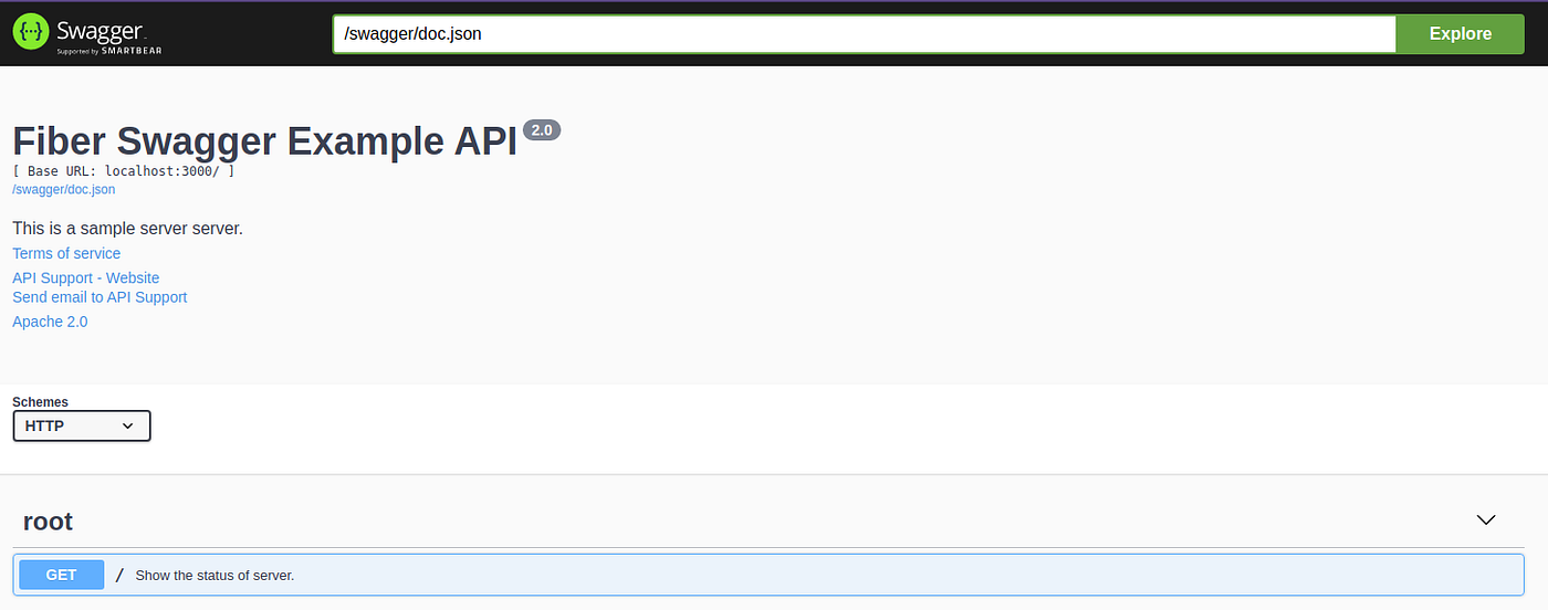 Tutorial: Generate Swagger Specification and SwaggerUI for Go Fiber Web Framework | by Rizal ...