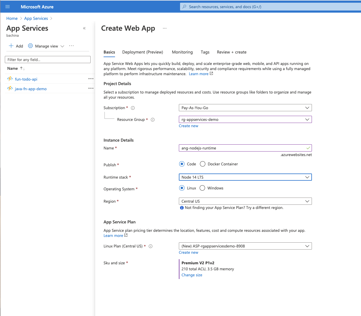 How To Run And Deploy Angular With Nodejs Backend On Azure App Services By Bhargav Bachina