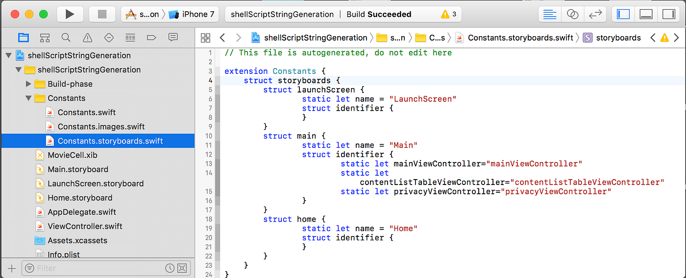 iOS | How I handled hardcoded strings of images / storyboards using shell scripts | by Ankit ...
