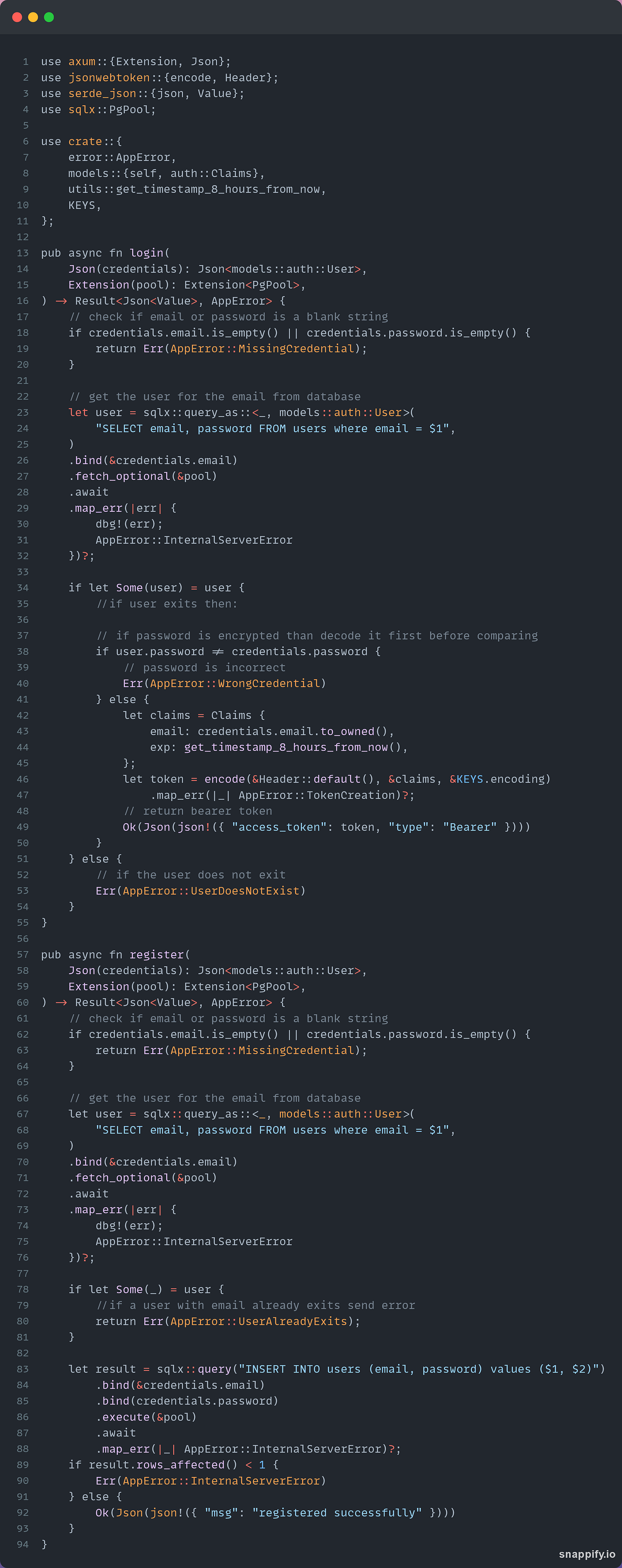 Using Axum Framework To Create REST API (Part II) | by Abhinav Yadav | Intelliconnect ...
