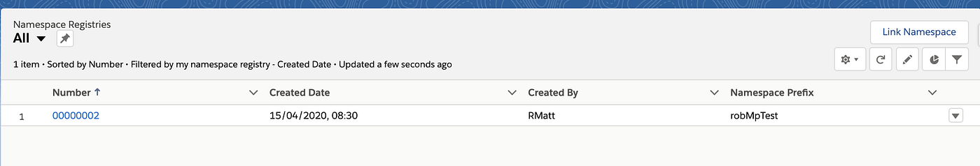 Salesforce 2GP — Share a single namespace with multiple packages | by Rob Matthews | Medium