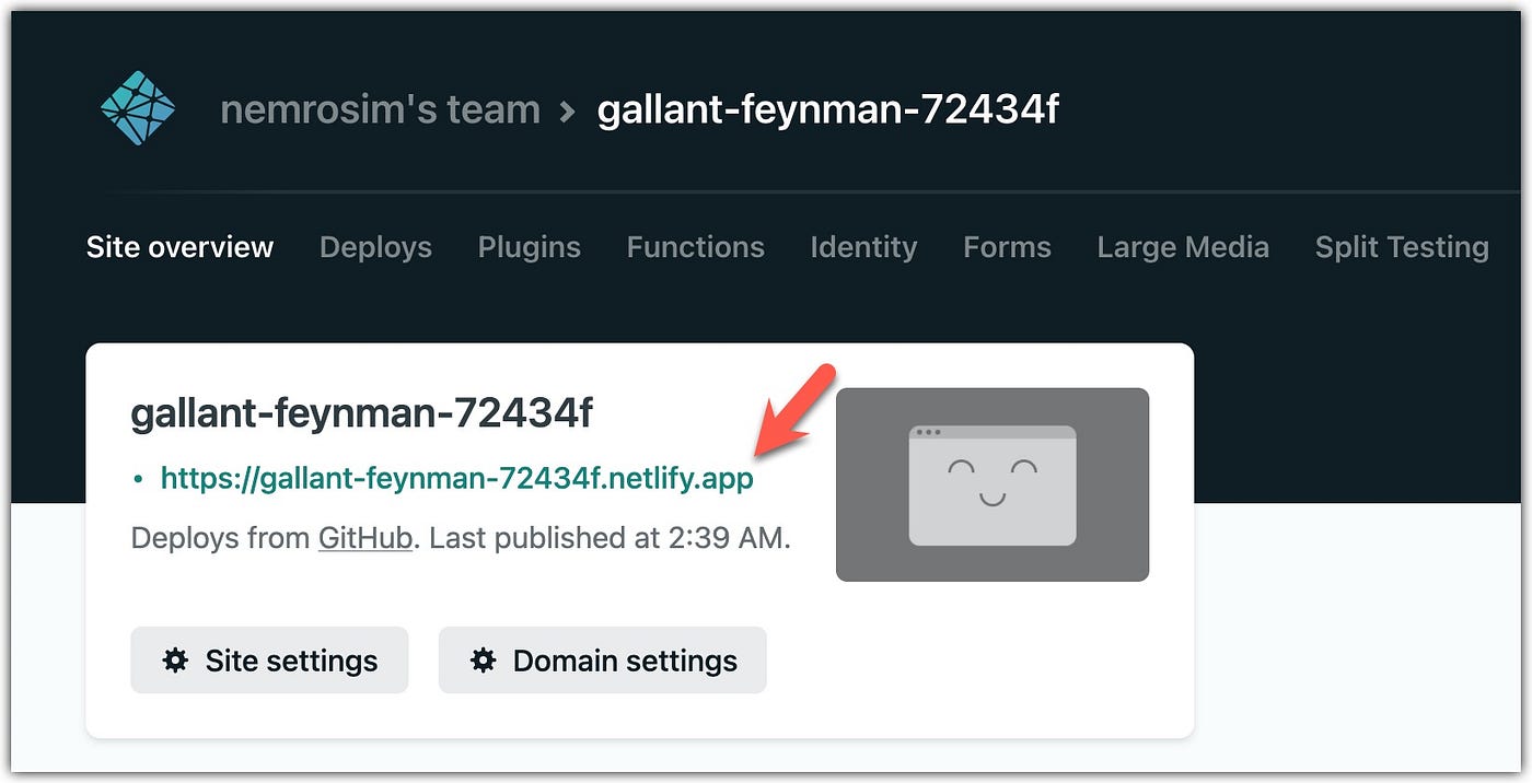 Netlify. How to deploy React.js or Storybook app. | by Artem Diashkin | Geek Culture | Medium