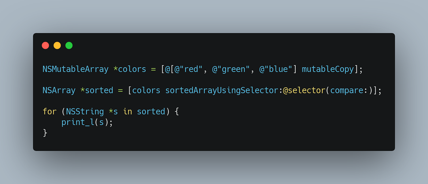 Objective-C cheat sheet 📖. View Source code on GitHub. | by Hector S ...