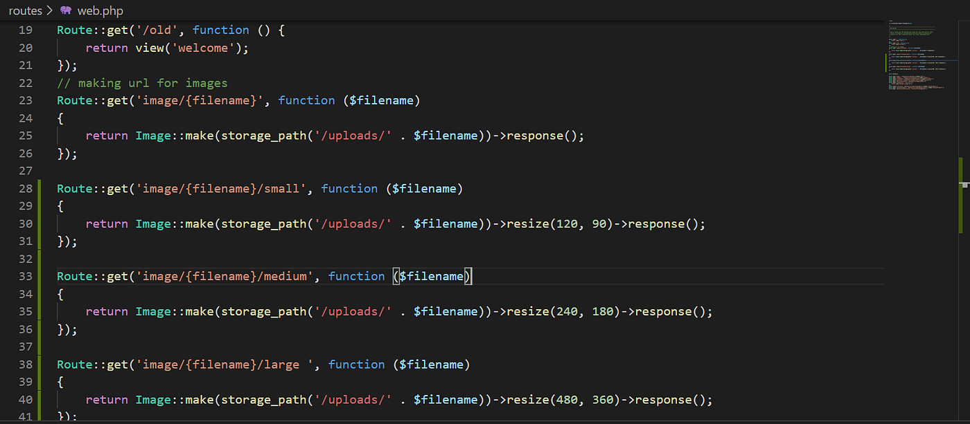 Laravel: On-demand image size. When you are working with an extensive ...