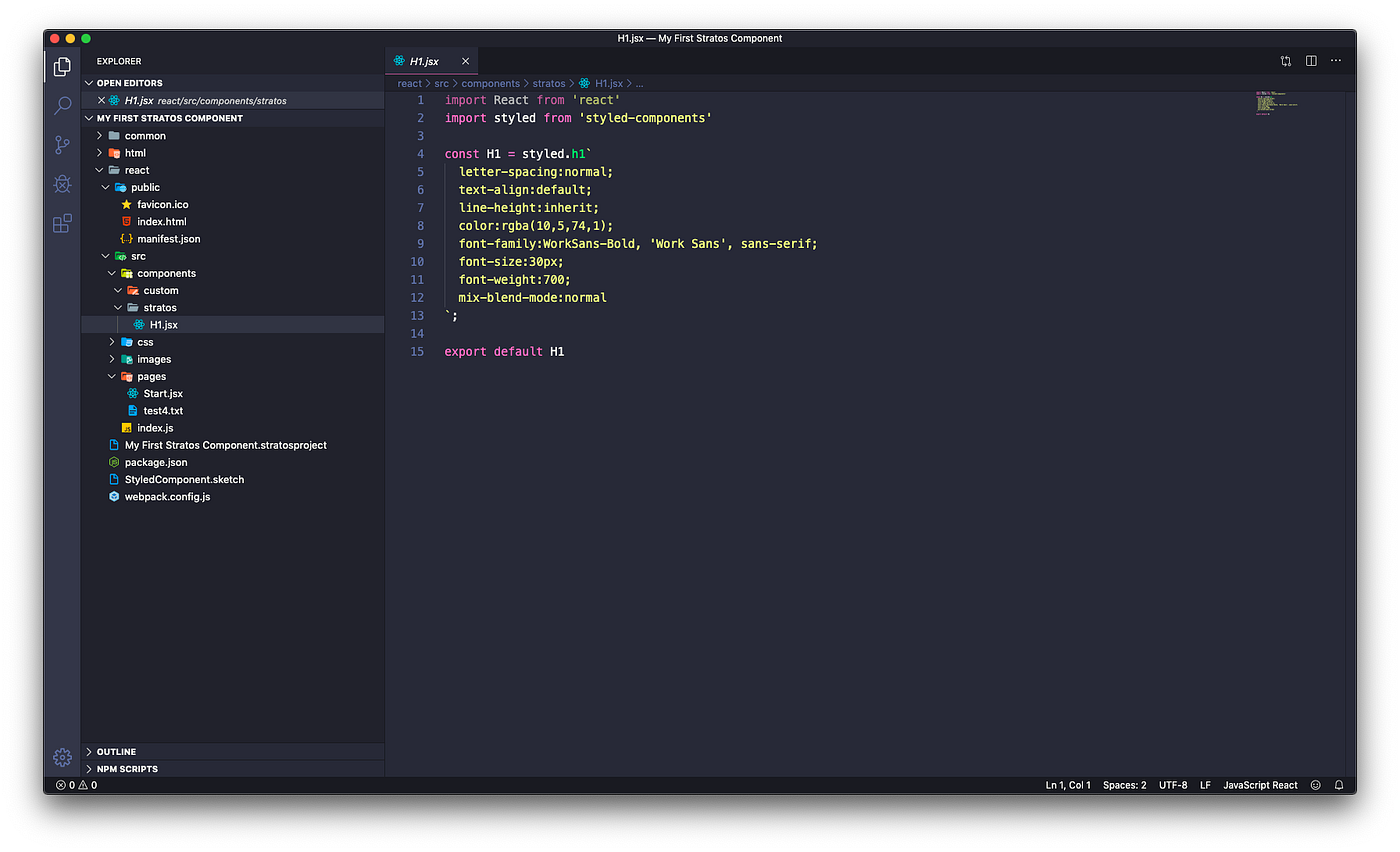 Introducing Stratos — production-ready Styled Components directly from inside Sketch 💎 💪 | by ...