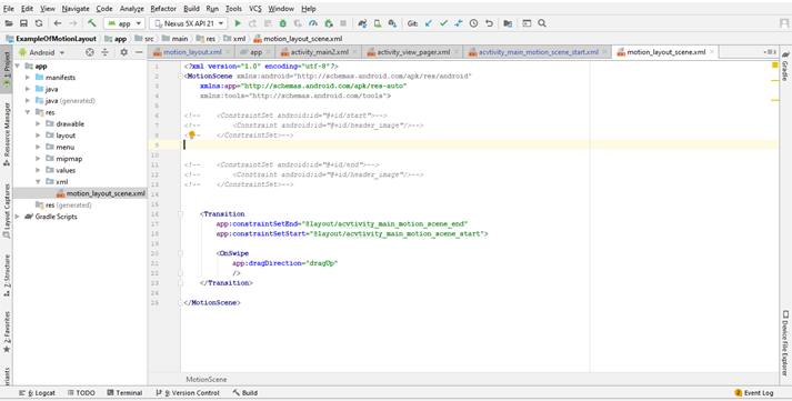 Beginners Journey to Motion Layout | by chris | Medium