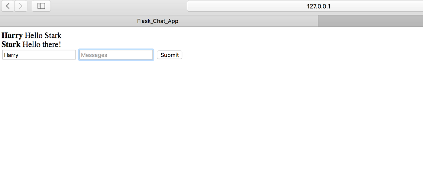 Building your first Chat Application using Flask in 7 minutes | by ...