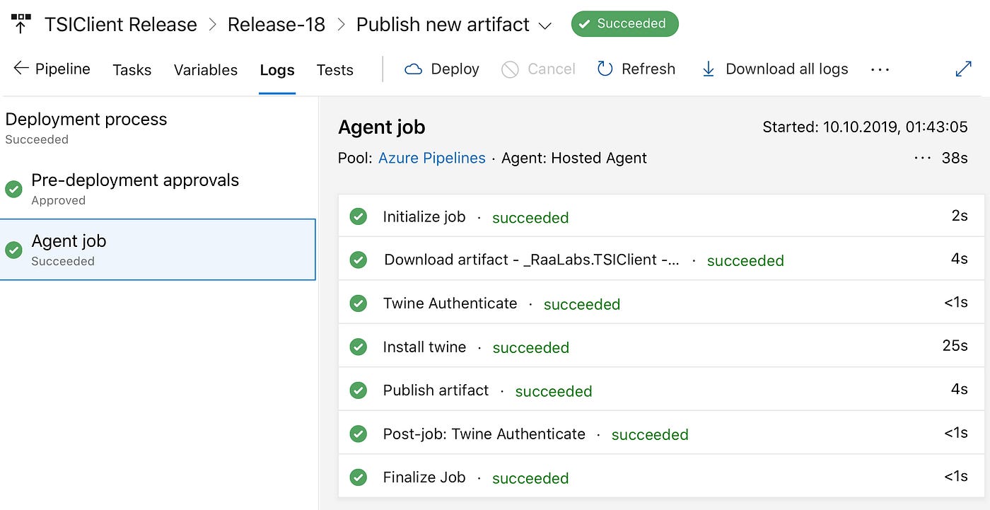 Creating A Pipeline In Azure Devops To Build And Publish Python 5370
