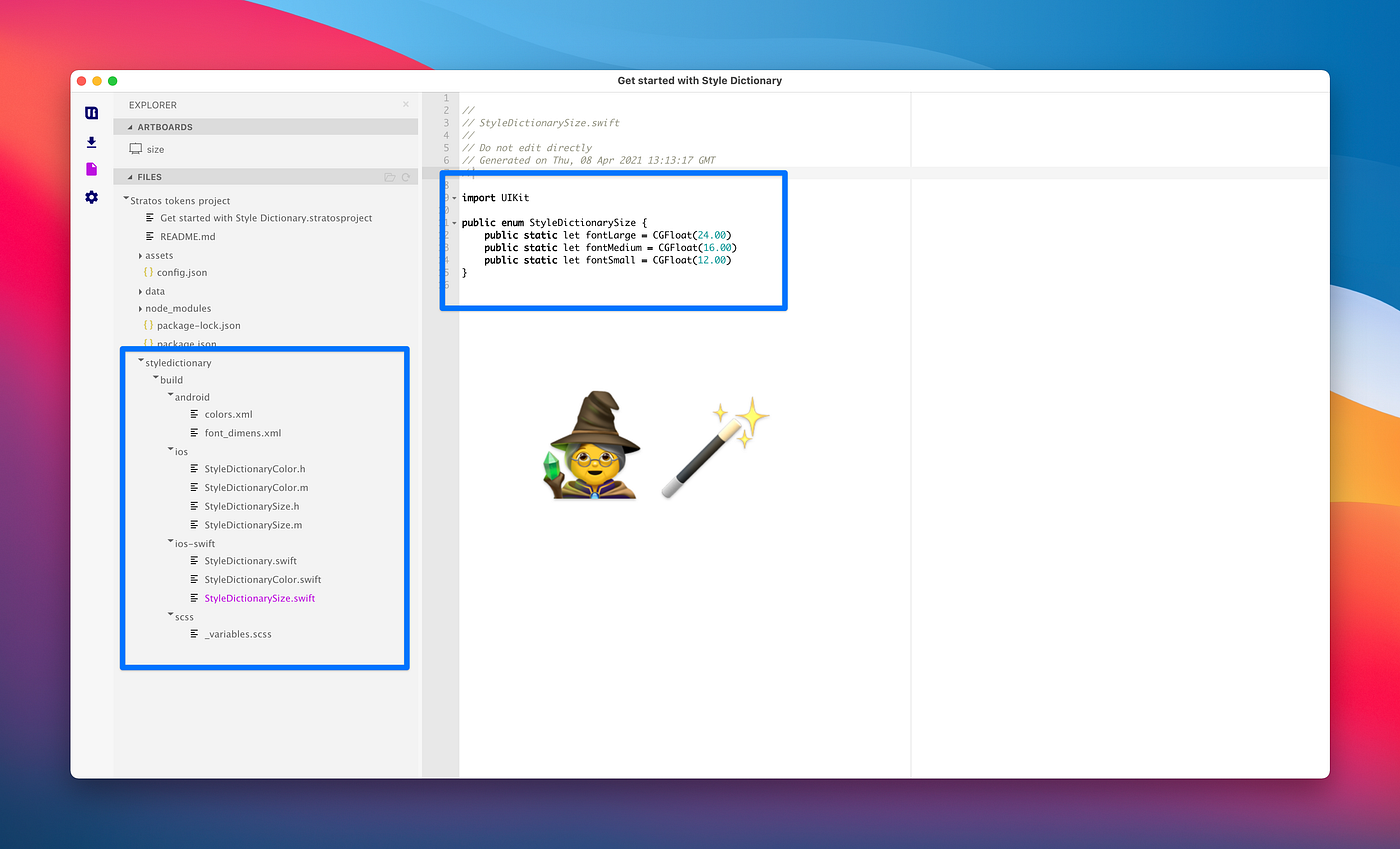 How to get started with Style Dictionary & Stratos Tokens | by Juan Maguid | Sketch2React | Medium