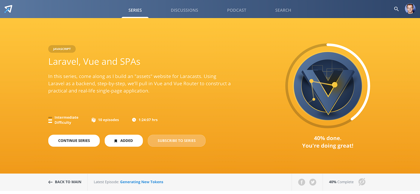 Build A Single Page Application With Laravel 58 Vuejs And Tailwind By Connor Leech