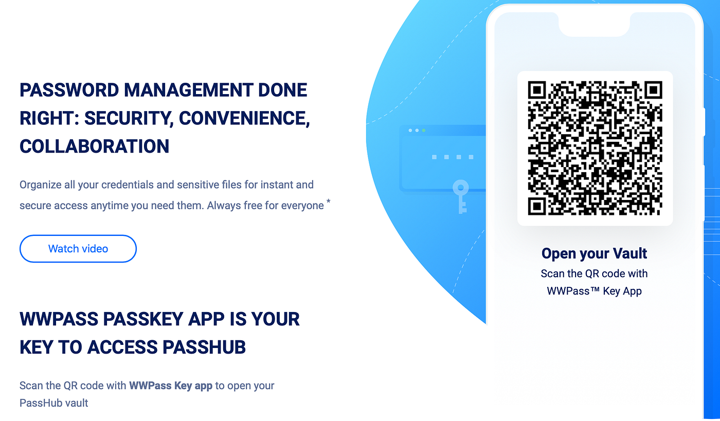 How I Improved the UX/UI of WWPass’s Website, MFA iOS App, and Web Service Password Manager | by ...