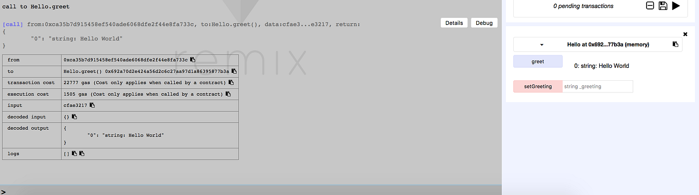 Write Your First Smart Contract. The First of Three in A Tutorial ...