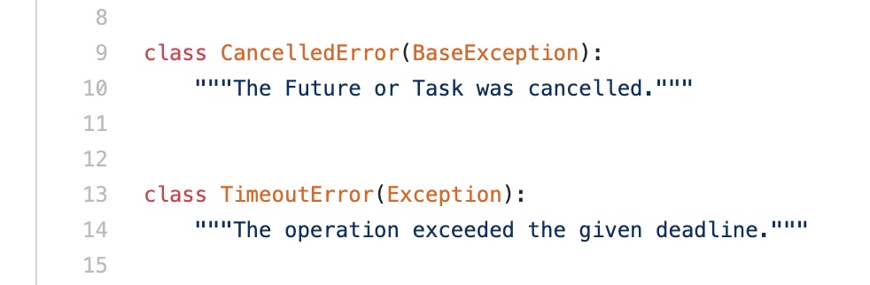 Asyncio Exceptions Changes from Python 3.6 to 3.7 to 3.8 (CancelledError & TimeoutError) | by ...
