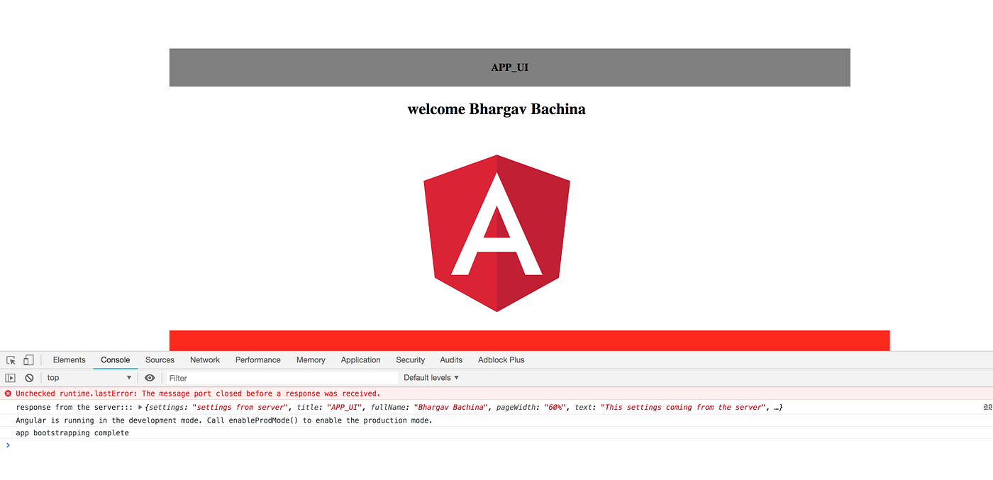 Angular — How To Load Settingsdata From The Server Before Initializing An App By Bhargav