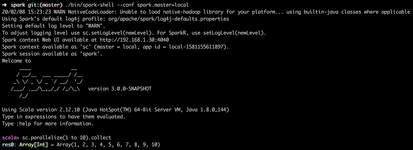 Spark Getting started-From source code to new SparkContext | by ...