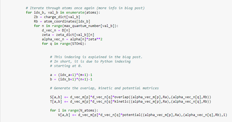 Practical Introduction to Hartree-Fock Algorithm using Python | by Laksh | Analytics Vidhya | Medium