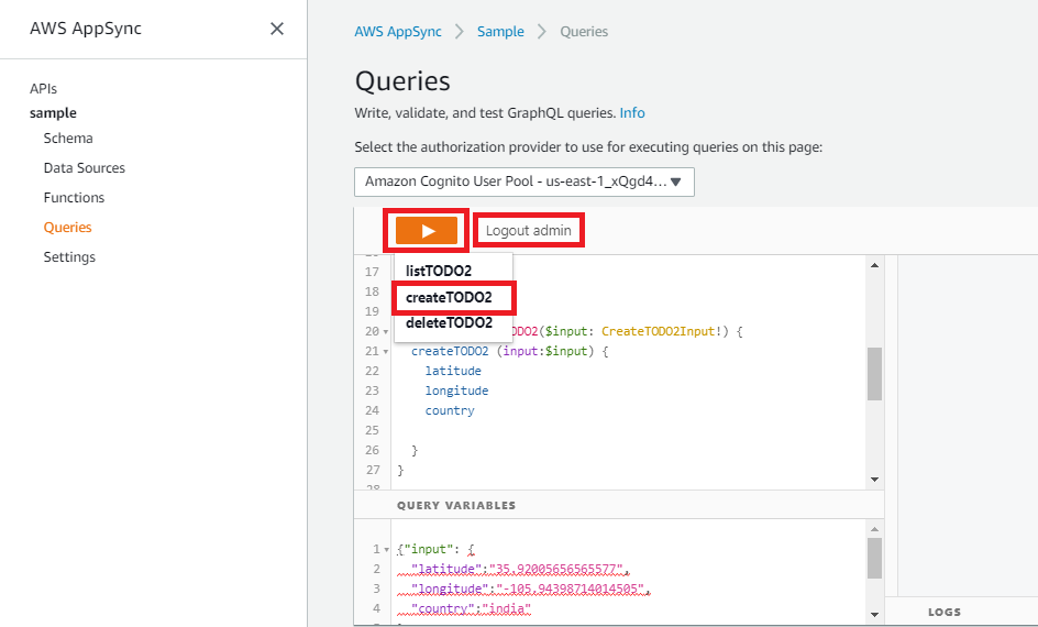Setup Of An Application Using Aws Appsync And Sending Request Using Postmangraphql Playground