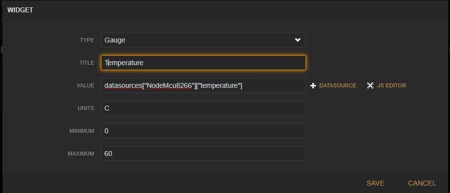 How To Send Sensor Data To The Cloud Using Nodmcu8266 Iot Tutorial 3843