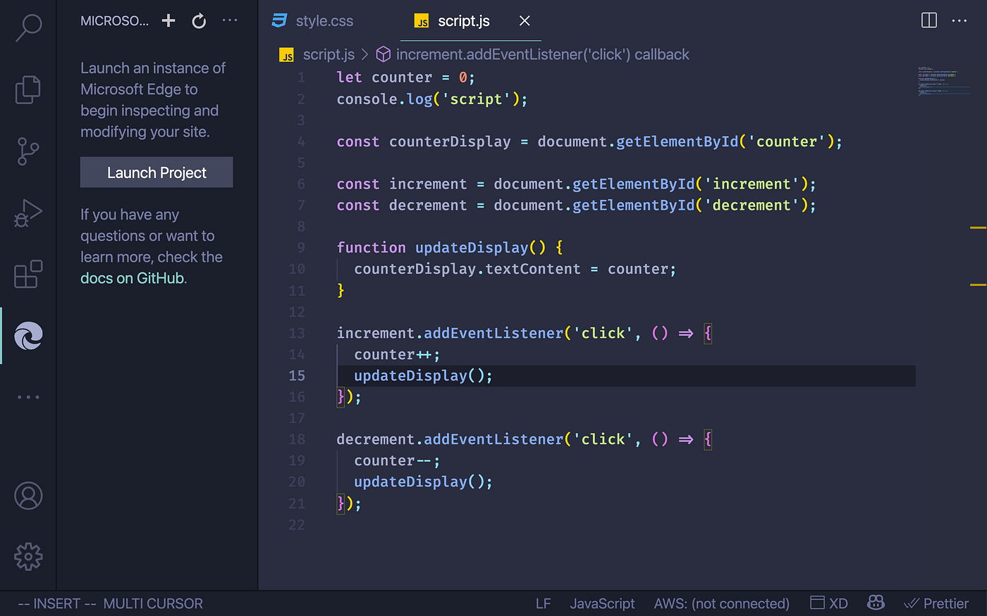 How to Bring the Browser DevTools and Console to VS Code | by Akash Shyam | JavaScript in Plain ...