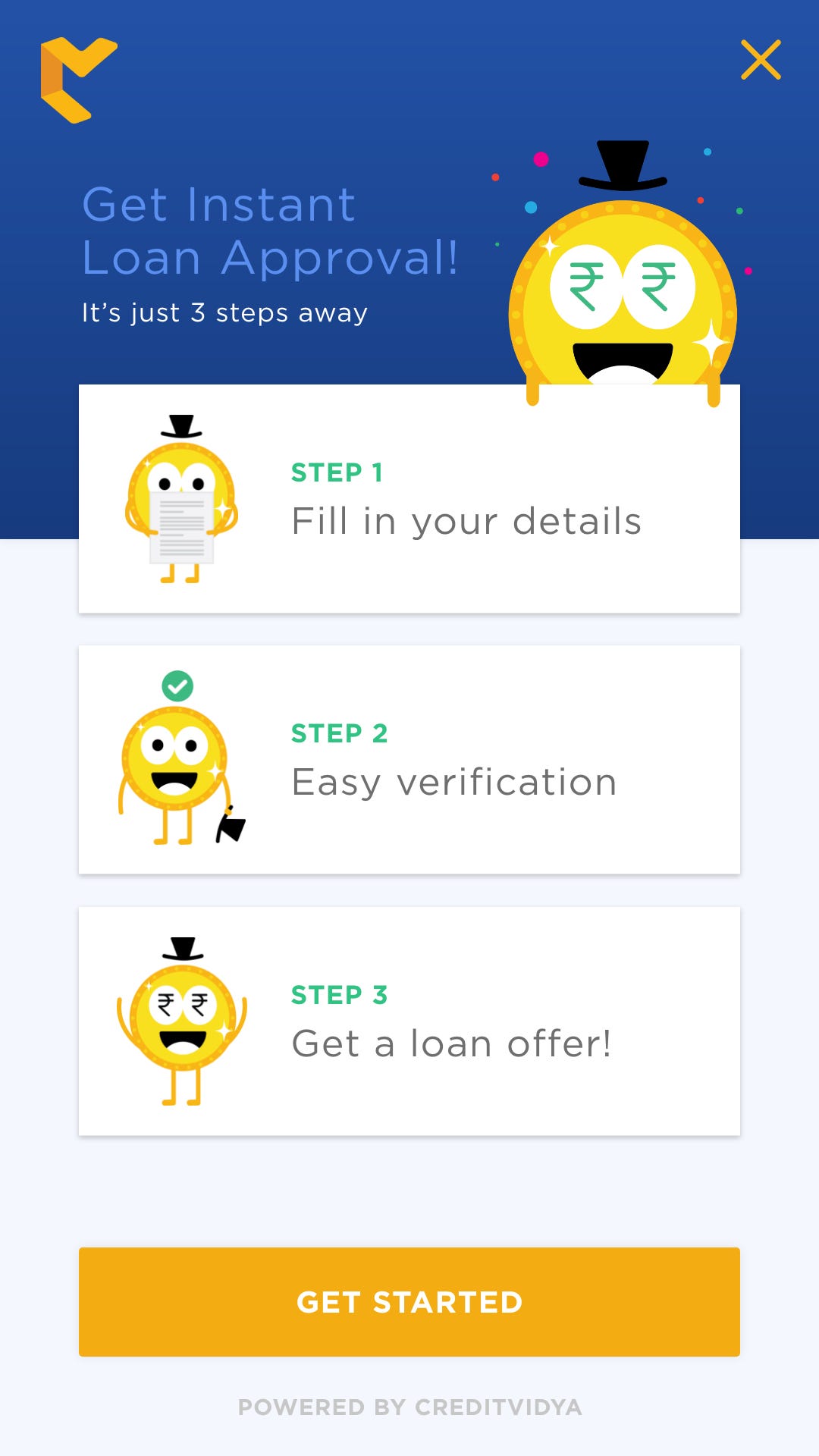 Mr. Coin illustration. Client: Creditvidya | by Pineapple | Medium