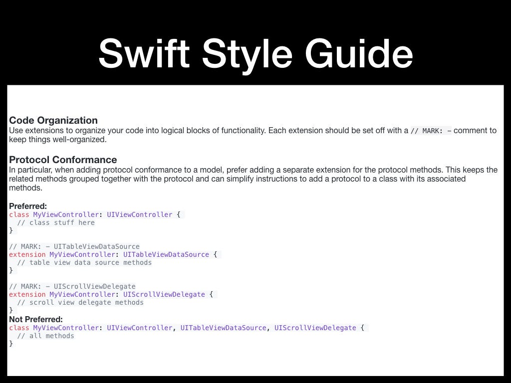 Ios Best Practices Part 2 Swift Code Style By Maxim Vialyx Medium 