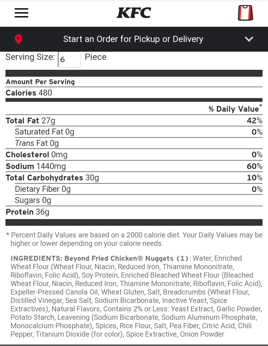 How Healthy is KFC’s Beyond Fried Chicken? | by Health Konscious | Medium