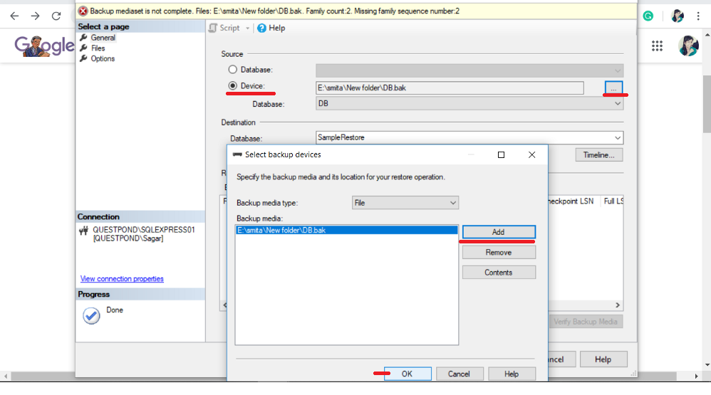 How to Backup and Restore SQL Server Database | by Smita Gudale | Medium