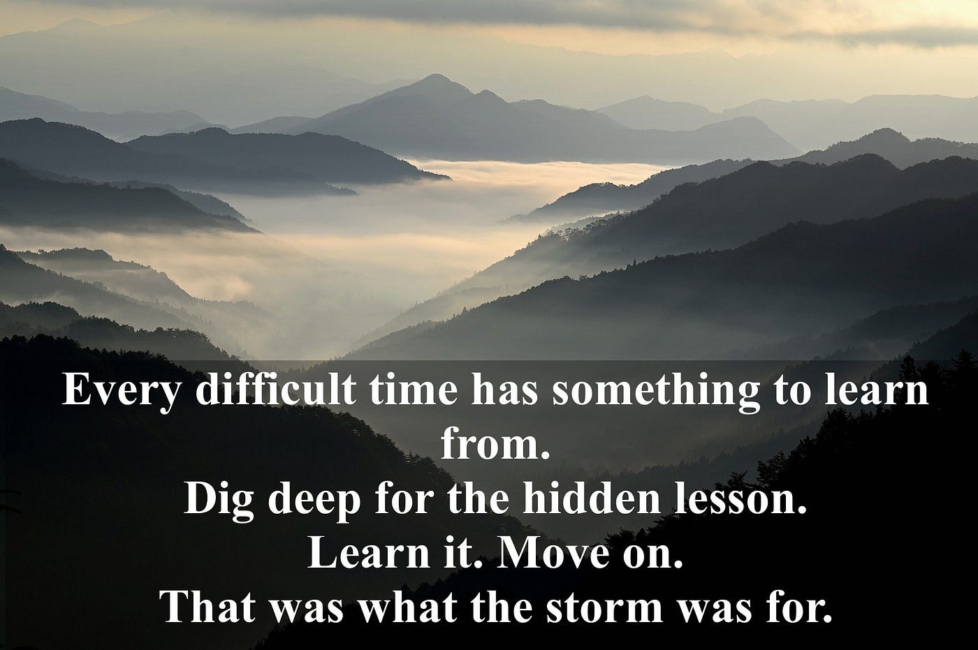 How do you get through when you are in your lowest point of your life ...