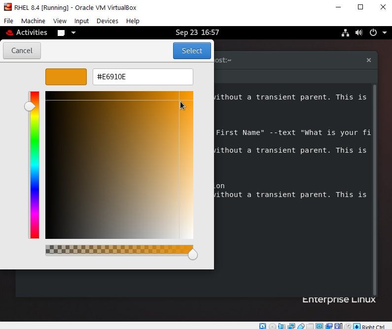 Zenity Command In Redhat Linux Various Commands For Zenity With Output By Abhishek Marwal 4629